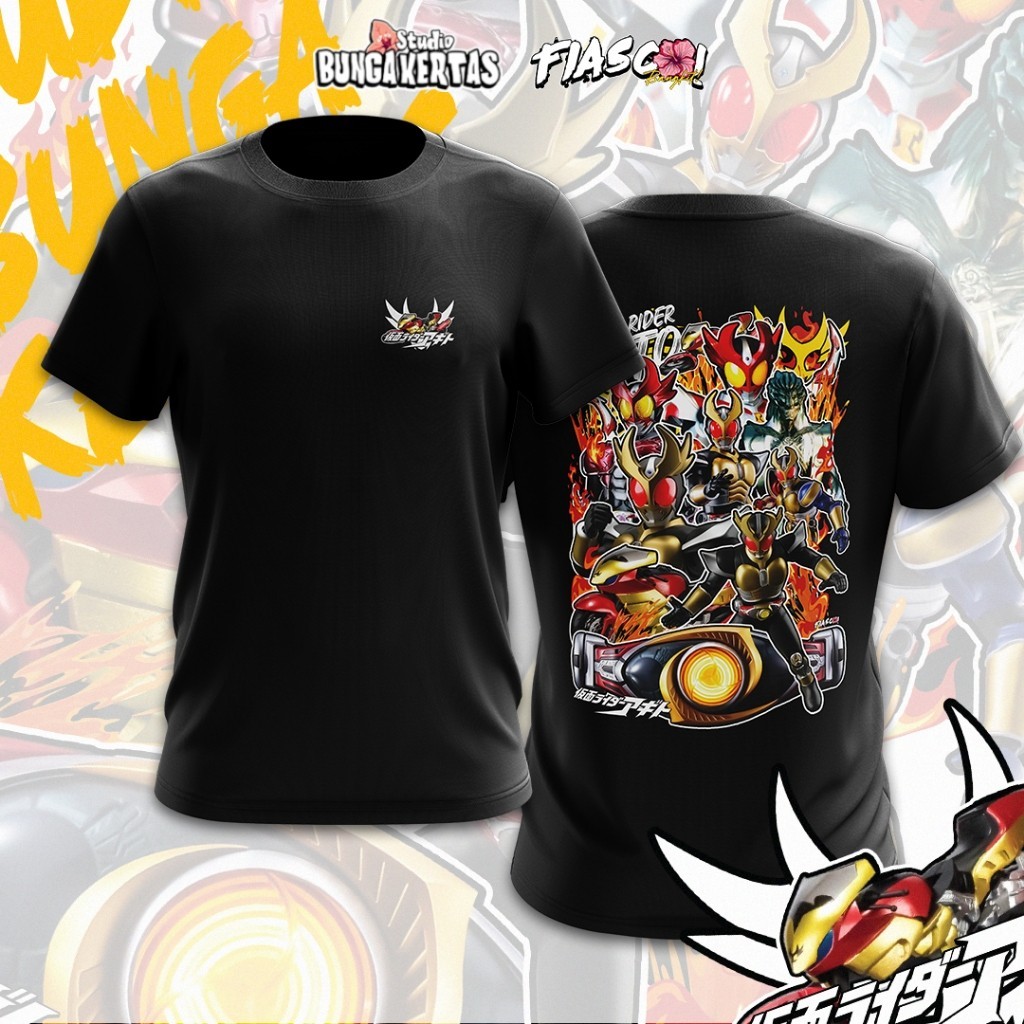 [Ready Stock] Baju Kamen Rider Aagitoo Tshirt Microfiber Jersey Limited ...
