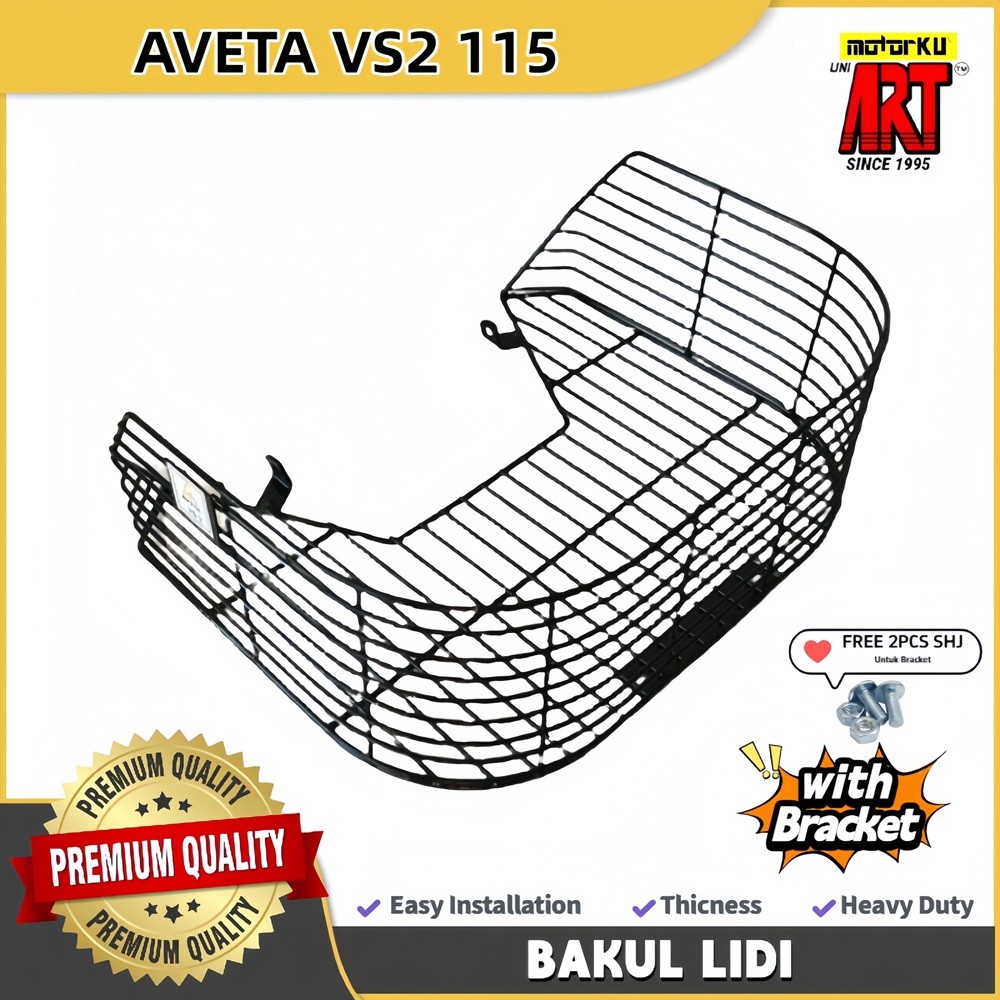 Bakul AVETA VS2 115 Black Basket Special Edition Classic Basket Bakul ...