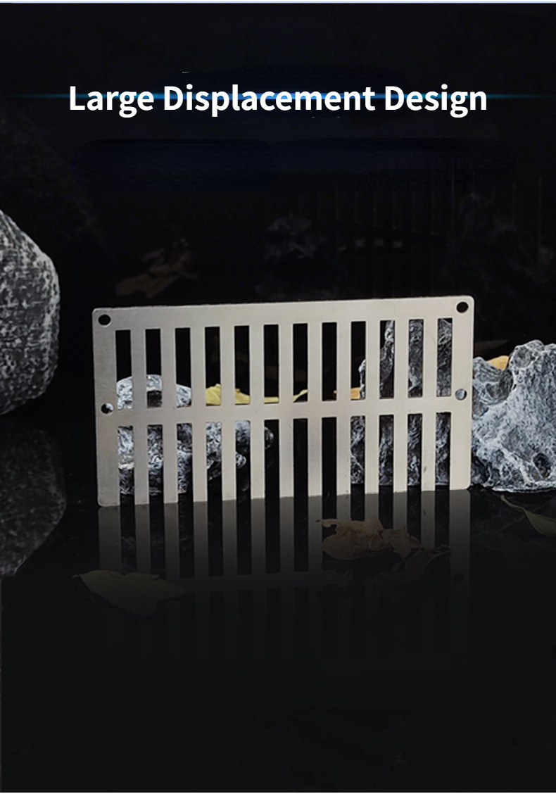 Stainless Steel Side Drain Plate Floor Drain Cover Opening Edge Panel ...