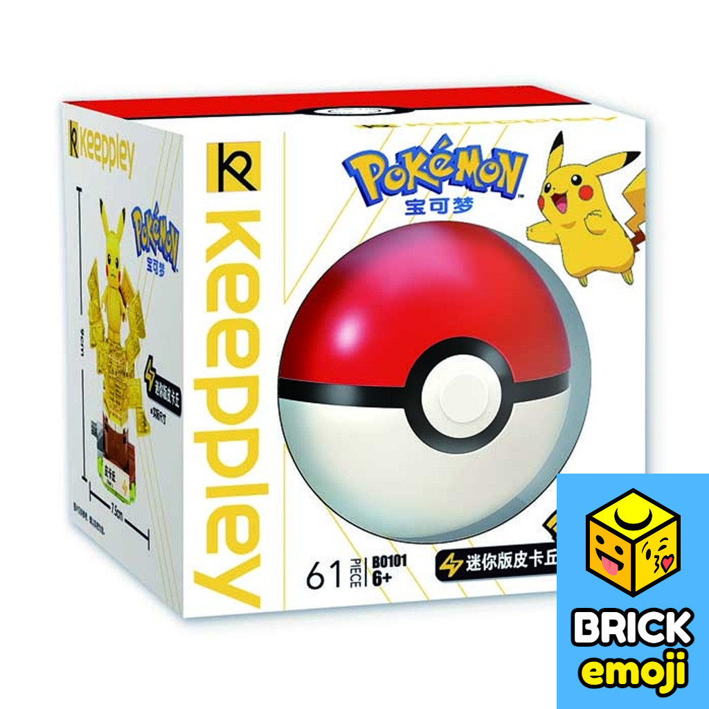 Keeppley B0101 Pokemon Mini Pikachu | Shopee Malaysia