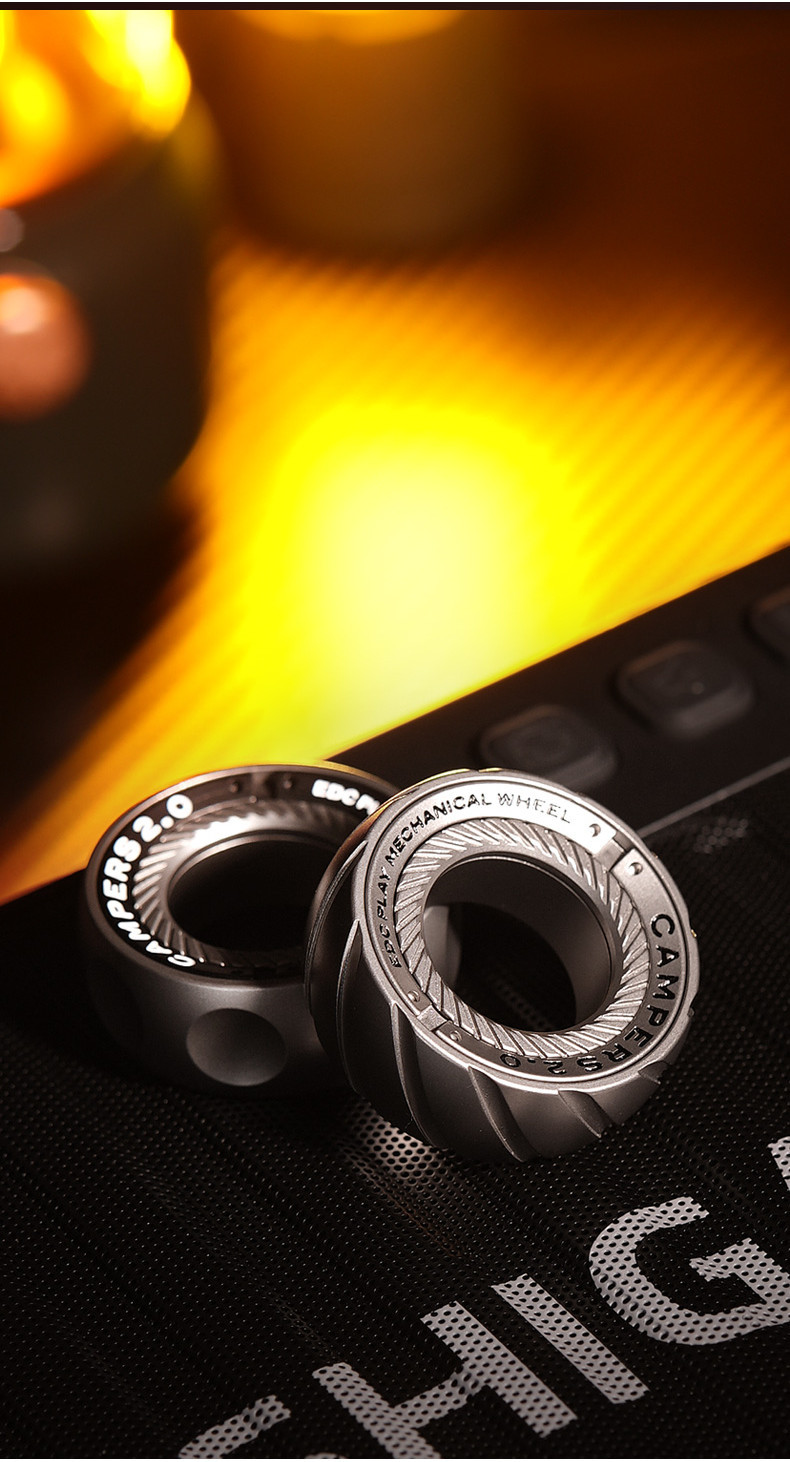 SPYSTAR Mechanic Ring Paragraph Fidget Spinner Fingertip Gyro Ratchet ...