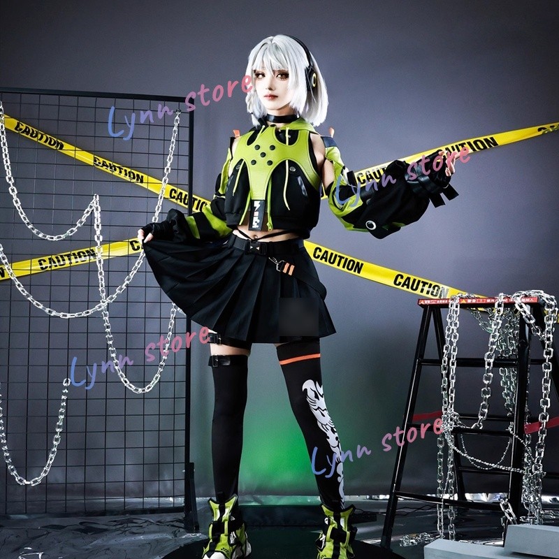 ANBY DEMARA Cosplay ZENLESS ZONE ZERO Cosplay Costume Anby Green ...