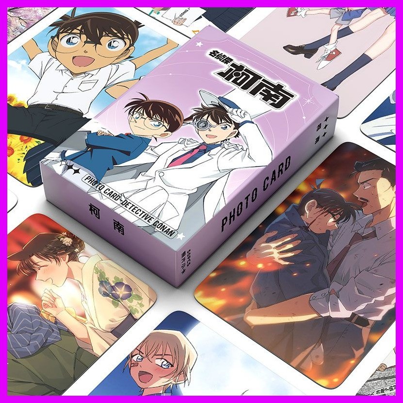 Lomo Card Detective Conan Kudo Shinichi Kaito Kid Detective Conan Photocard Laser Maurilan ...