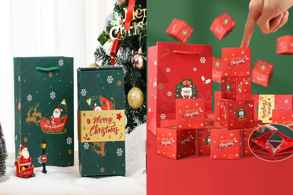 {BIG} Well-designed Gift Boxes Gift Box with Pop-up Feature Christmas ...