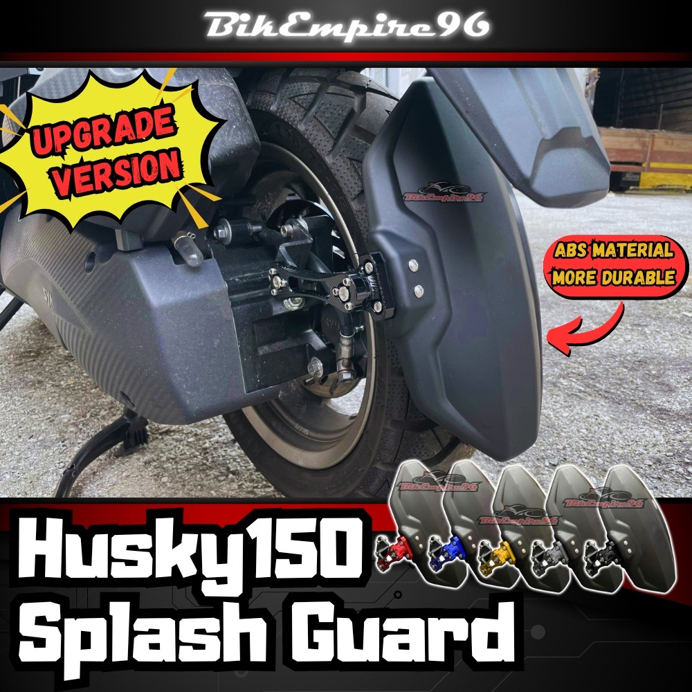 Husky150 Splash Guard Rear Wheel Mudguard Rear Hugger Extend Mudguard ...