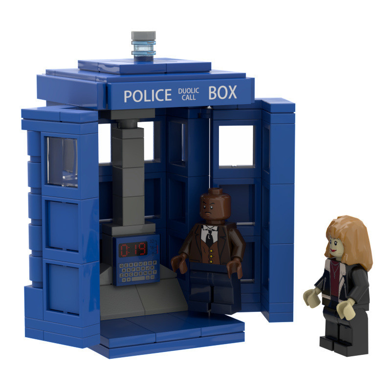 Vibrant Who Doctor Tardis Model Building Kit For Fostering Imagination ...