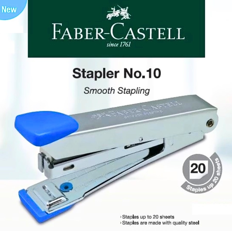 Faber-Castell Stapler No.10 Smooth Stapling | Shopee Malaysia