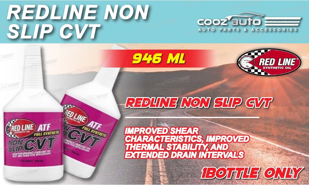 RED LINE RedLine Non-Slip CVT Automatic Transmission Fluid Gear Oil ...