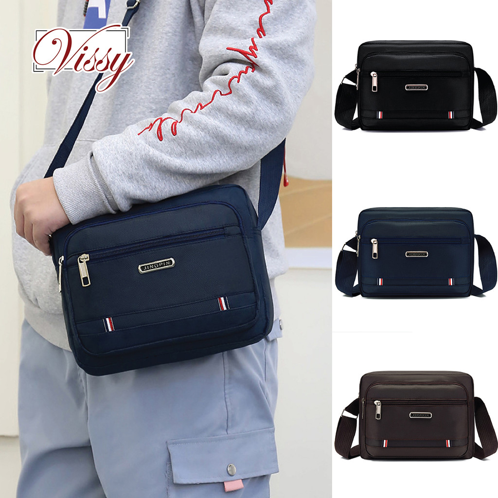 Vissy Men Male Man Lelaki Sling Crossbody Waist Chest Bag MB5006#- 3 ...