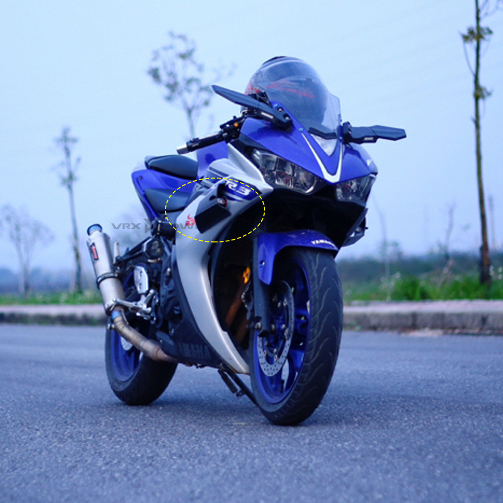 For YAMAHA R15 R3 Side Winglets Motorcycle ABS Winglet Stabilize ...
