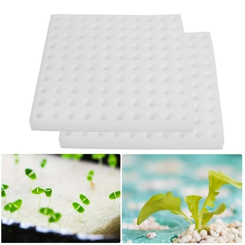 500/100PCS Hydroponic Sponge Block - Soilless Hydroponic Seedling ...