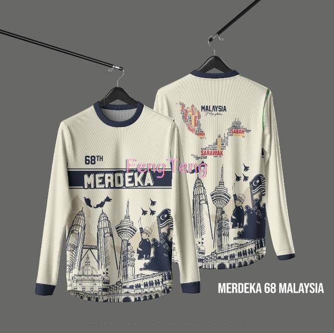 Merdeka 68 baju t shirt merdeka 2025 T-SHIRT MALAYSIA MERDEKA 68 ...