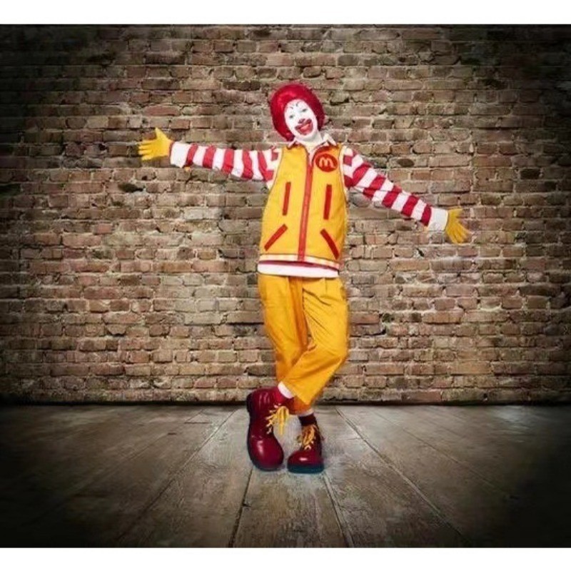 ZST Monald Performance wear Cosplay Admire Uncle McDonald's cos Costume ...