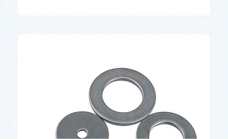[XNY] 316 Stainless Steel Round Washer Metal Extra Large Washer Screw ...