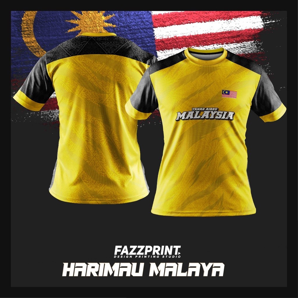 [READY STOCK] FAZZ HM01 - HARIMAU MALAYA CLASSIC JERSEY MERDEKA ...