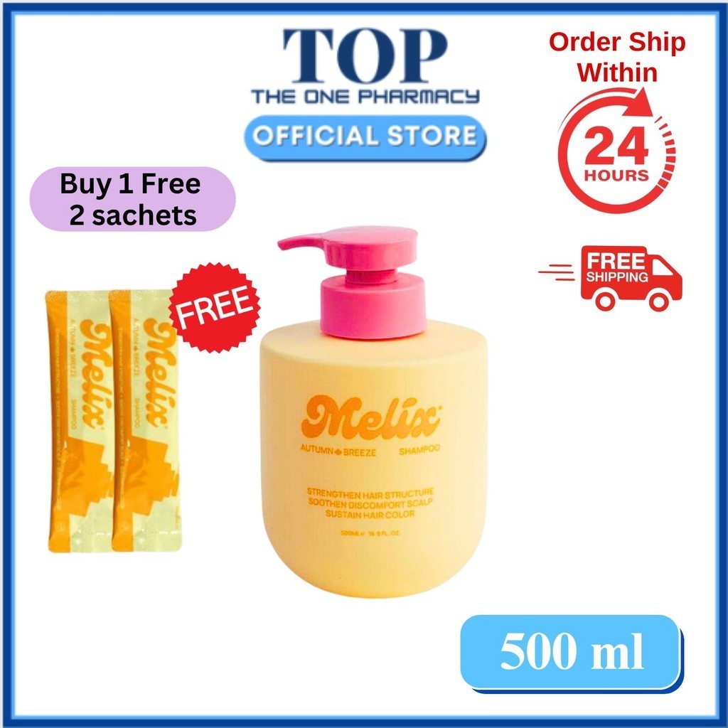 Melix Autumn Breeze Shampoo 500ml FOC 2's | Shopee Malaysia