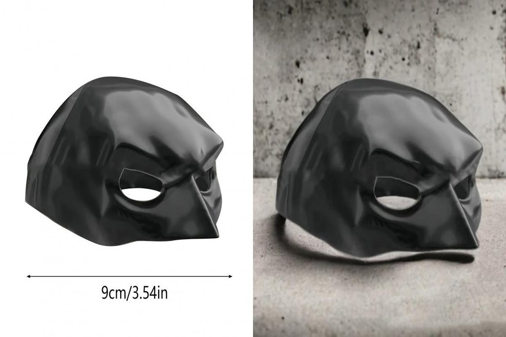 [SH] Halloween Pet Accessory Cat Ear Mask Black Cat Halloween Half Face ...