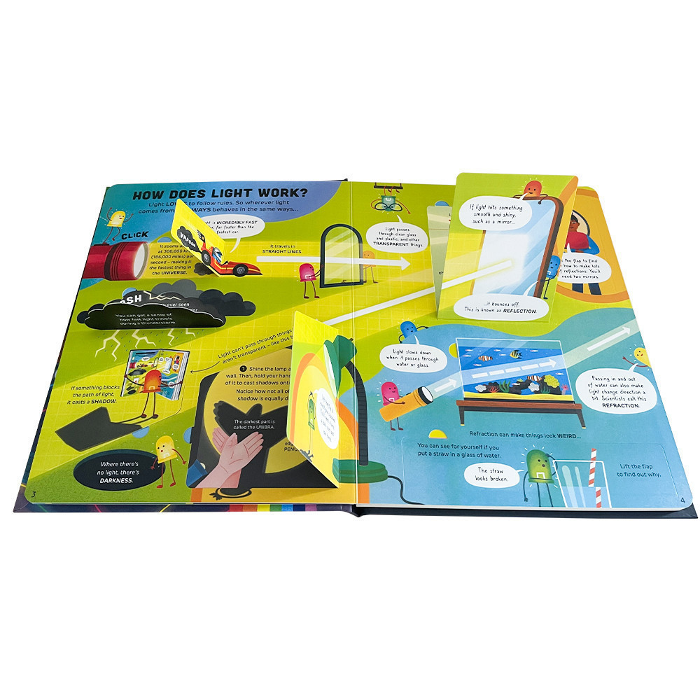 Usborne How It Works Light Educational English Picture Book for Kids ...