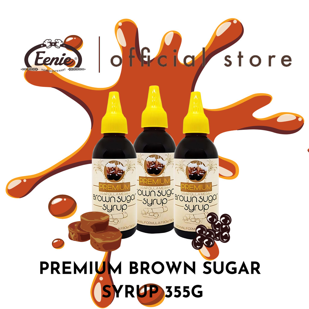 PREMIUM BROWN SUGAR SYRUP | SIRAP GULA MERAH | 355G | HALAL | Shopee ...