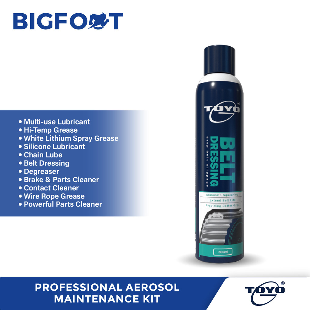 Toyo-G (300ml/700ml) Multi-Purpose Car Care Chain Lubricant Hi-Temp Spray Heavy Duty Automotive ...