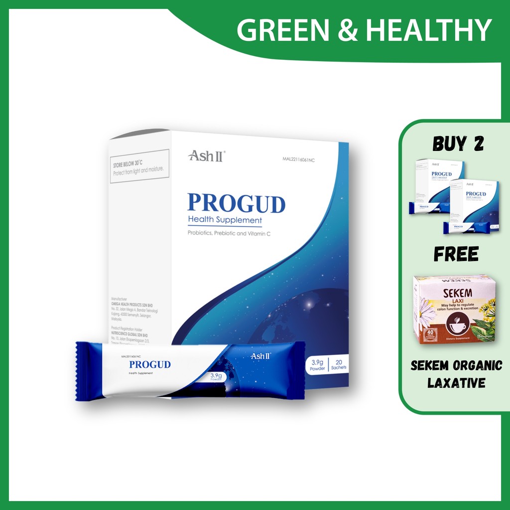 (New Formula) ASH II PROGUD - Prebiotic & Probiotic (Formerly Probacta ...