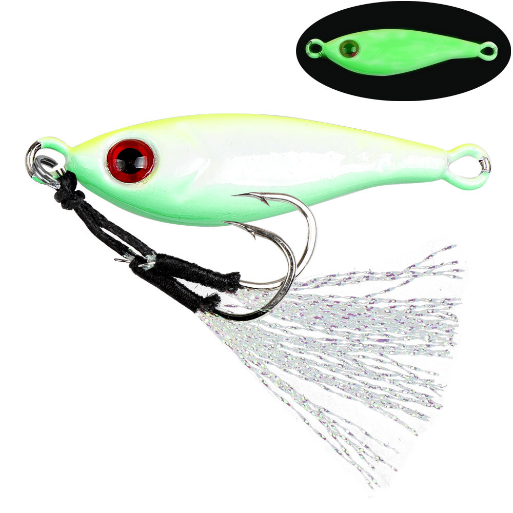 Fishing Jig Lure 7g/10g/20g/30g Deep Sea Fishing Lures Slow Jigging ...