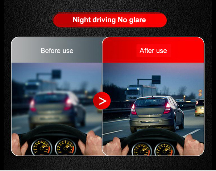 【No water stains/Clear vision】Auto Glass Bright Mouse Coating Plating ...