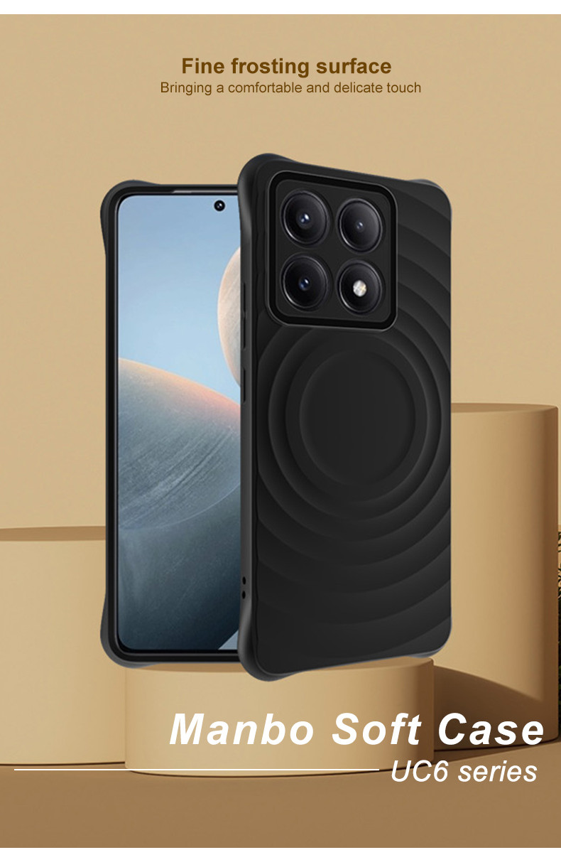 For Xiaomi 14T 5G Case IMAK UC-6 Series Frosting Soft Case For Xiaomi ...