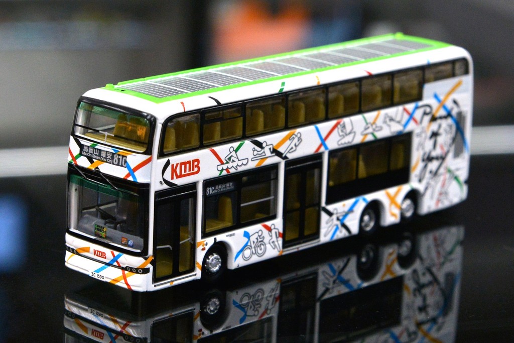 T Tiny Micro Shadow KMB KMB SMB Dennis P White Hong Kong Double-Decker ...