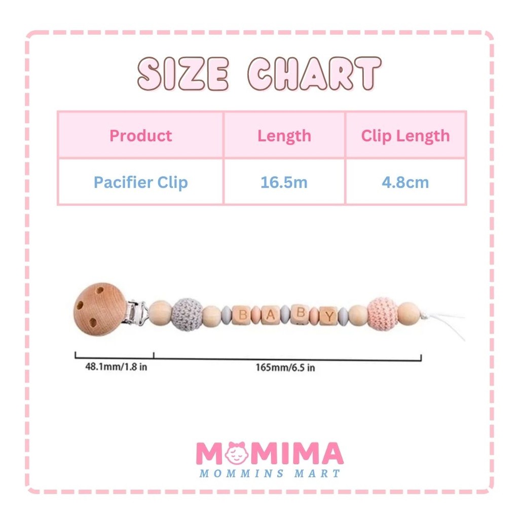 🇲🇾𝐑𝐄𝐀𝐃𝐘 𝐒𝐓𝐎𝐂𝐊🇲🇾 Nordic style maternal and child supplies pacifier beech ...