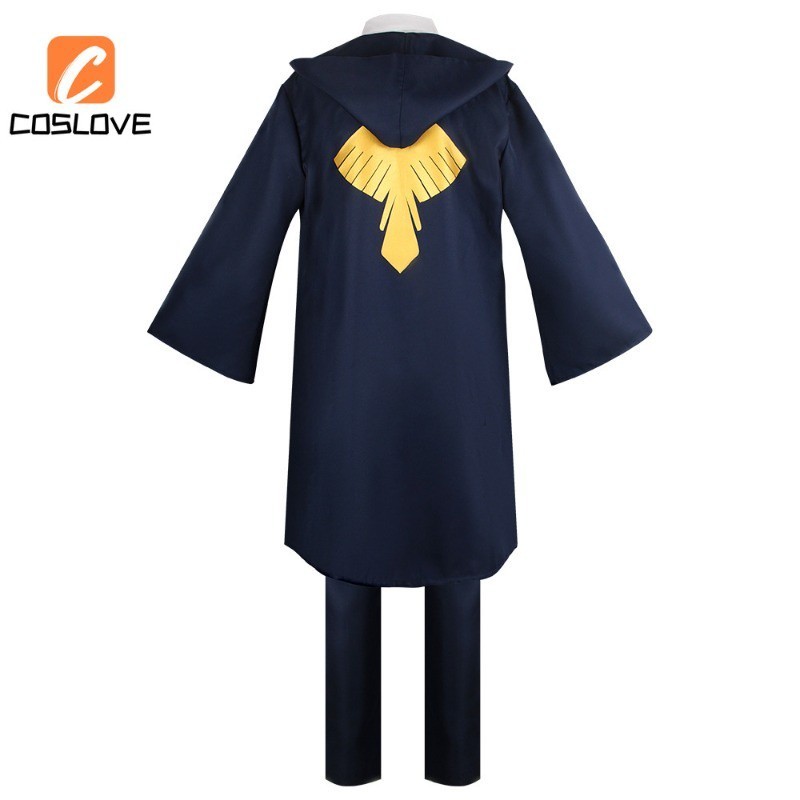 Anime Mashle: Magic and Muscles Cosplay Full Set Costume Deep Blue ...