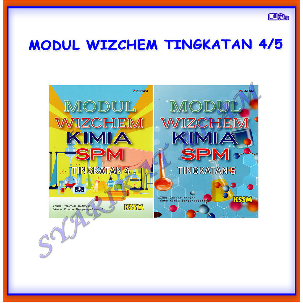 [ADM] MODUL WIZCHEM KIMIA SPM TINGKATAN 4/5 | Shopee Malaysia