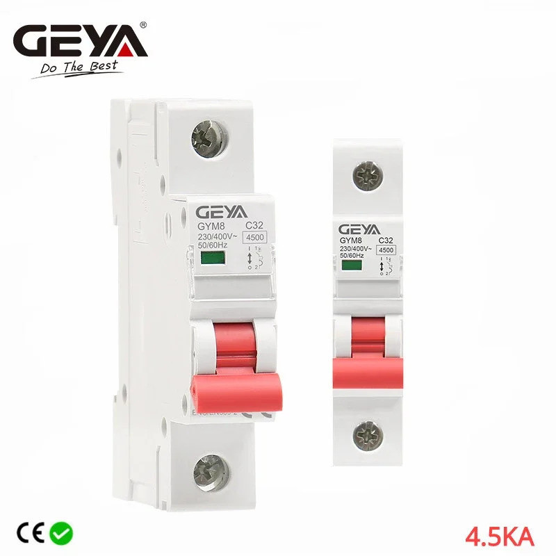 Big Sale GEYA Single Phase MCB 6A 10A 16A 20A 25A 32A 40A 50A 63A 220V ...