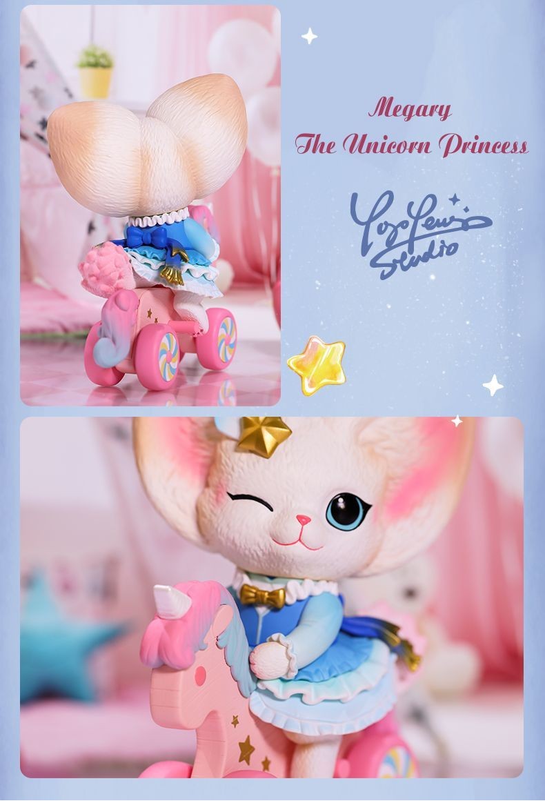 POPMART Kenneth The Unicorn Princess Megary Figurine Pop Mart Official ...