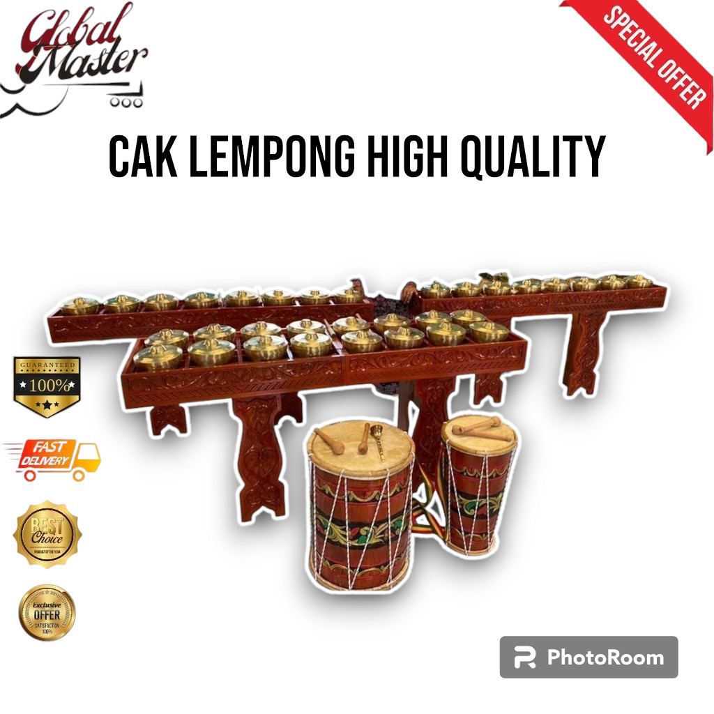SET CAK LEMPONG – BUATAN TANGAN KAYU & TEMBAGA BERKUALITI TINGGI ...