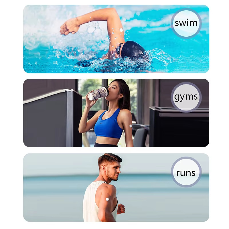 LinX Dynamic Blood Glucometer CGM Sensor Wearable Continuous Blood ...