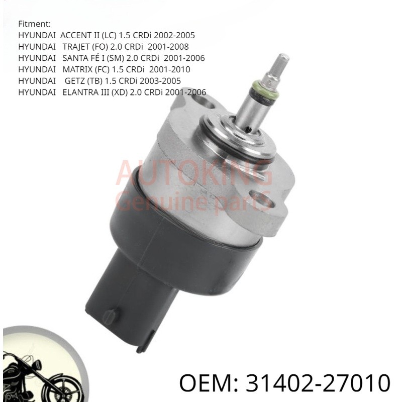 Fuel Rail Pressure Regulator Control Valve 31402-27010 Fit for Hyundai ...