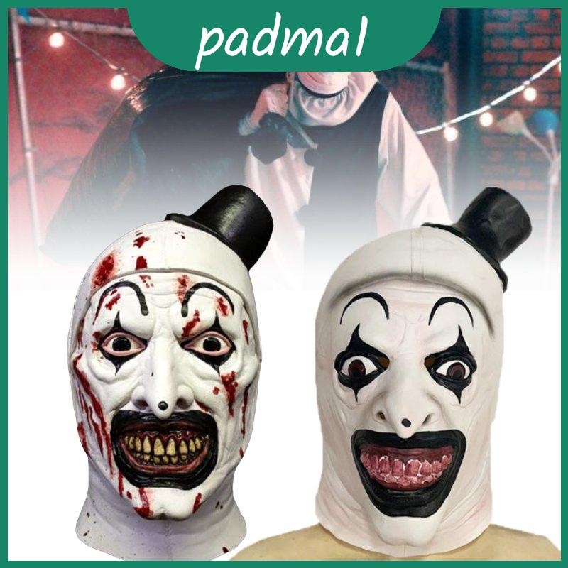 Clown Halloween Terrifying Mask Creepy Bloodstained Latex Parties ...