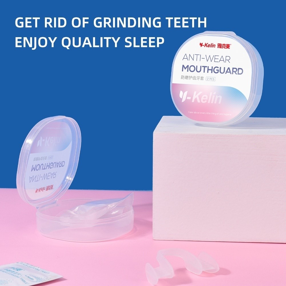 2pcs/box Teeth Guard Night Mouth Tray for Bruxism Grinding Mouth Guard ...