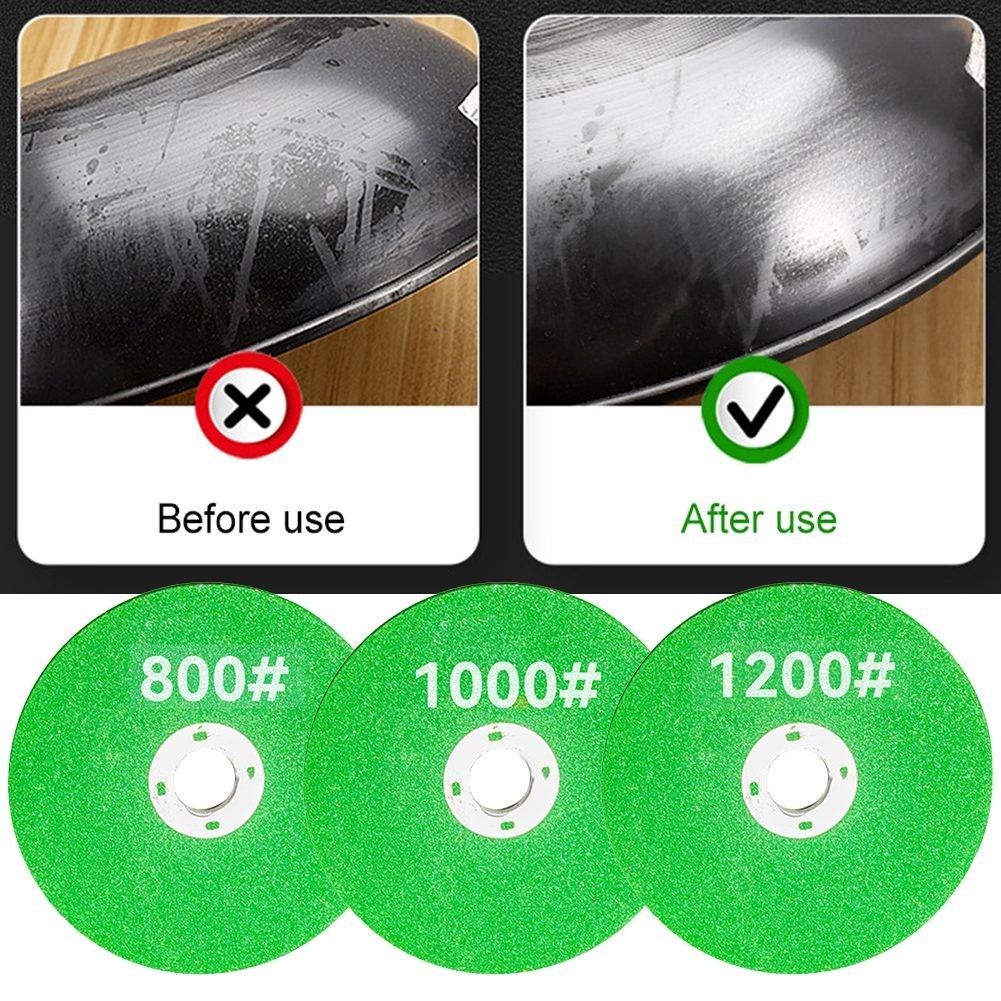 [Knowwhy] Angle Grinder Grinding Wheel 800 1000 1200 mesh Flap Grinding Disc Wheel | Shopee Malaysia