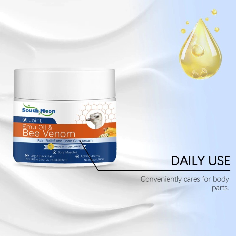 Emu Oil Pain Relief Cream Synovitis Meniscus Repair Knee Joint Muscle ...