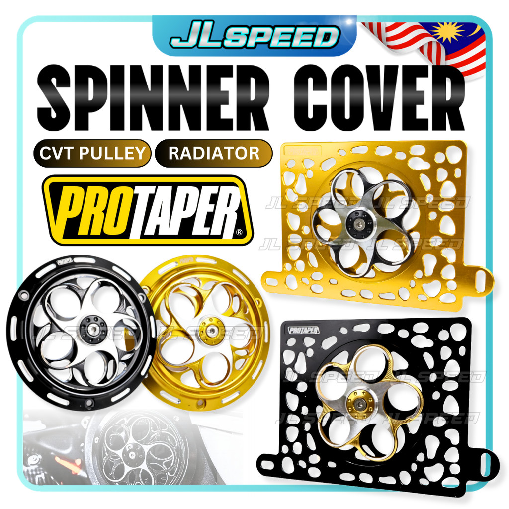 PROTAPER NVX V1 V2 / NMAX V1 V2 Alloy Cnc Spinner Radiator Coolant Tank ...