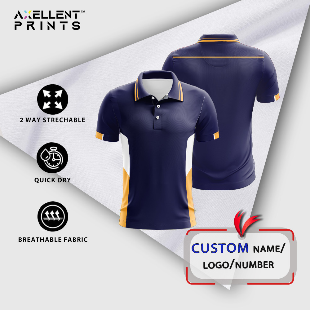 Axellent Prints Elite Uniform Series 2 Polo Shirt Jersey Custom Name ...