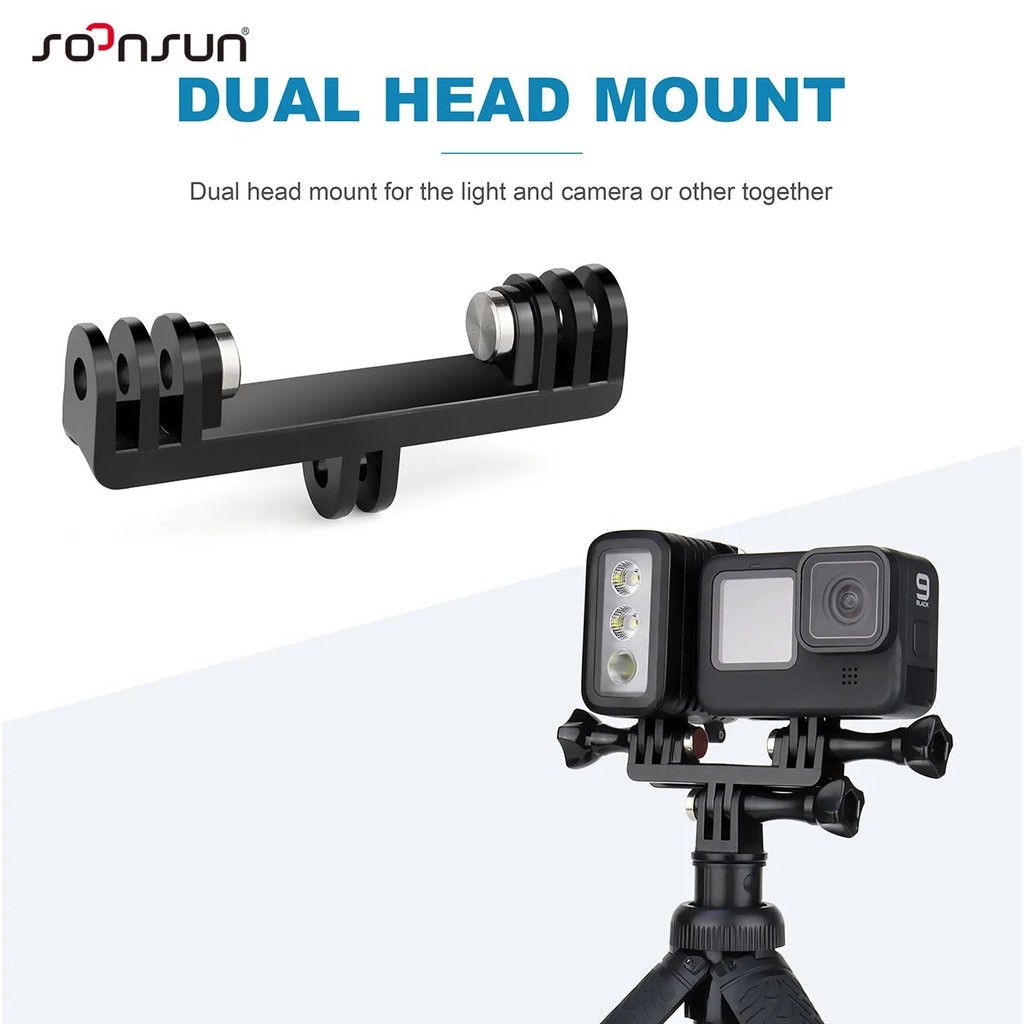 Action Camera Dual Mount Adapter | Shopee Malaysia