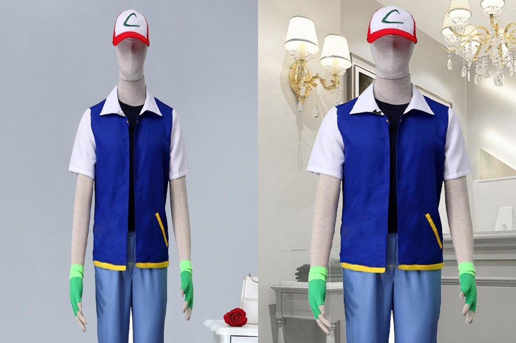 Ake- Attention-grabbing Cosplay Ensemble Role-playing Costume Anime Ash ...