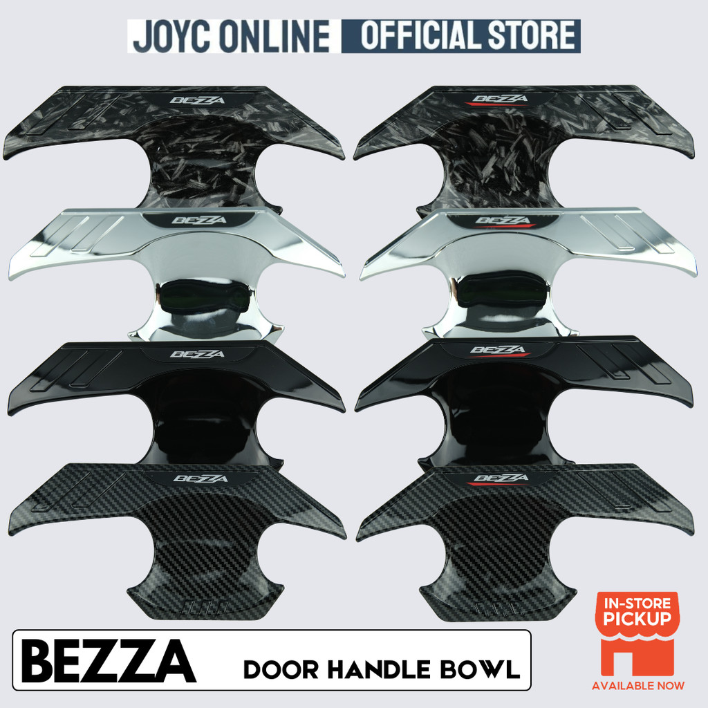 V2 JOYC Perodua Bezza 2016-2024 Door Handle Bowl Cover Carbon Fiber ...