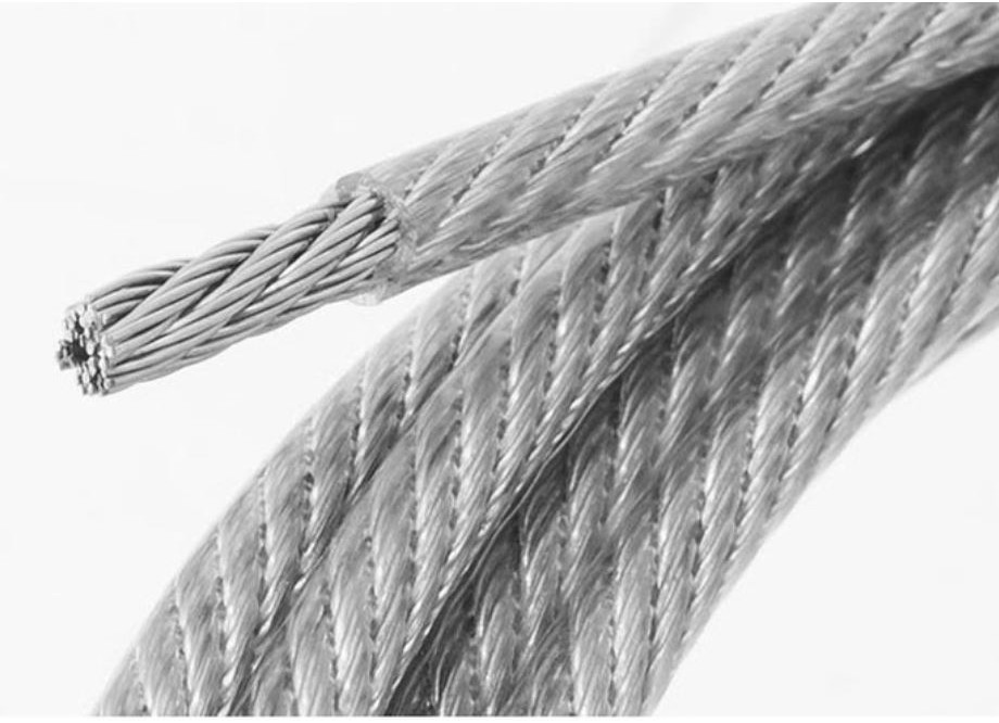 1meter 0.4mm-5mm PVC Coated 304 Stainless Steel Wire Rope Soft Fishing ...