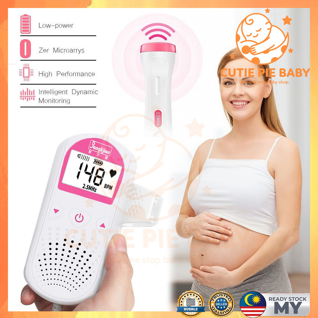 (Upgraded 3.0MHz) Fetal Doppler Heart Detector Monitor Pregnant Women ...