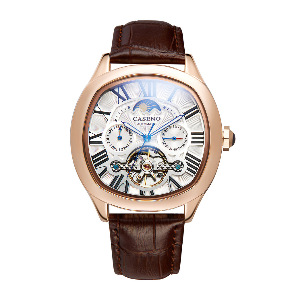 Caseno Star Tourbillon Fully Automatic Mechanical Watch Barrel ...