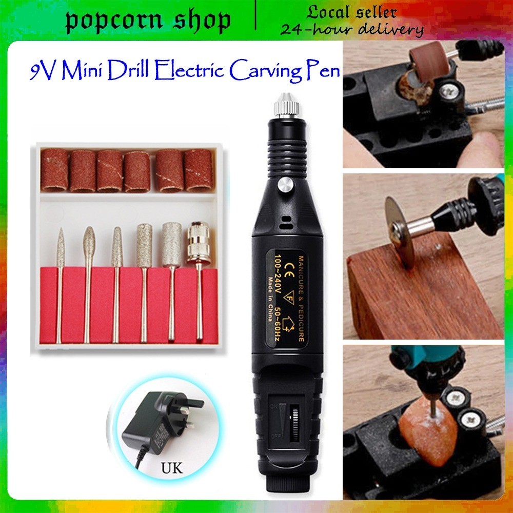 12V Electric Drill Grinder Engraver Pen Grinder Mini Engraving ...